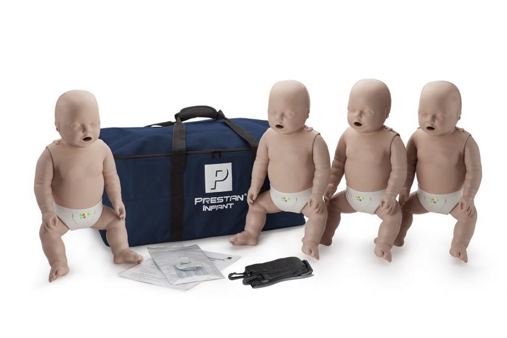 PRESTAN Professional Infant Manikin with CPR Feedback - 4-Pack - HealthCorp